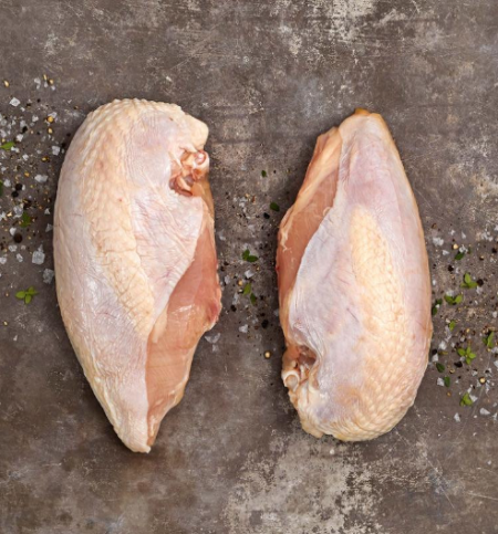 Pastured Chicken Split Breast - Bone-In/Skin-On – Shirttail Creek Farm
